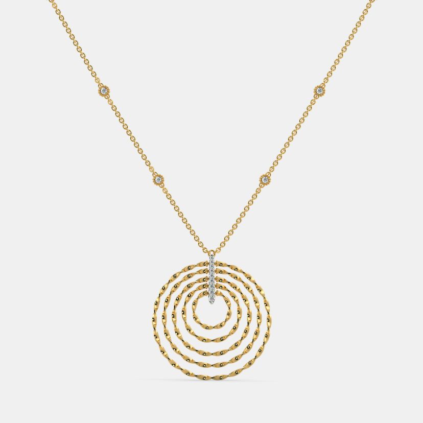 bluestone ruby pendant