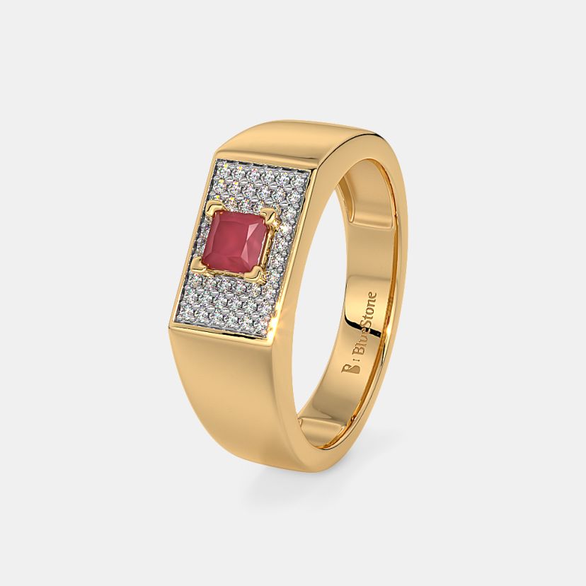 ruby rings for men india
