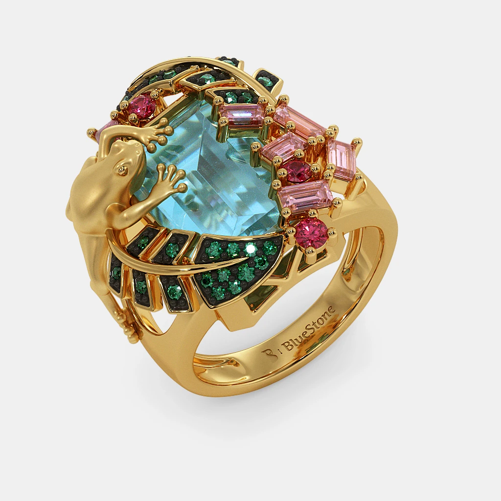 Buy 50+ Emerald Rings Online | BlueStone.com - India's #1 Online ...