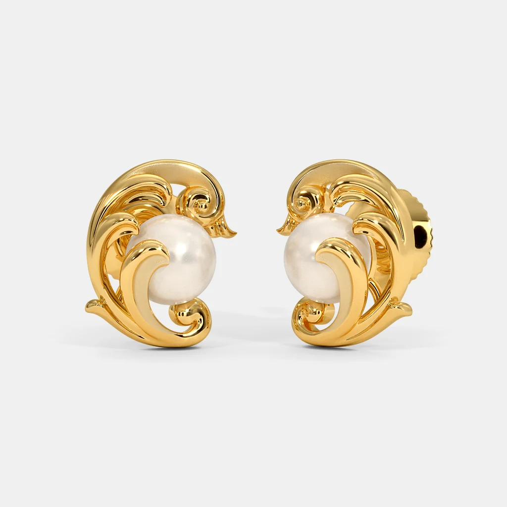 The Lyala Stud Earrings | BlueStone.com