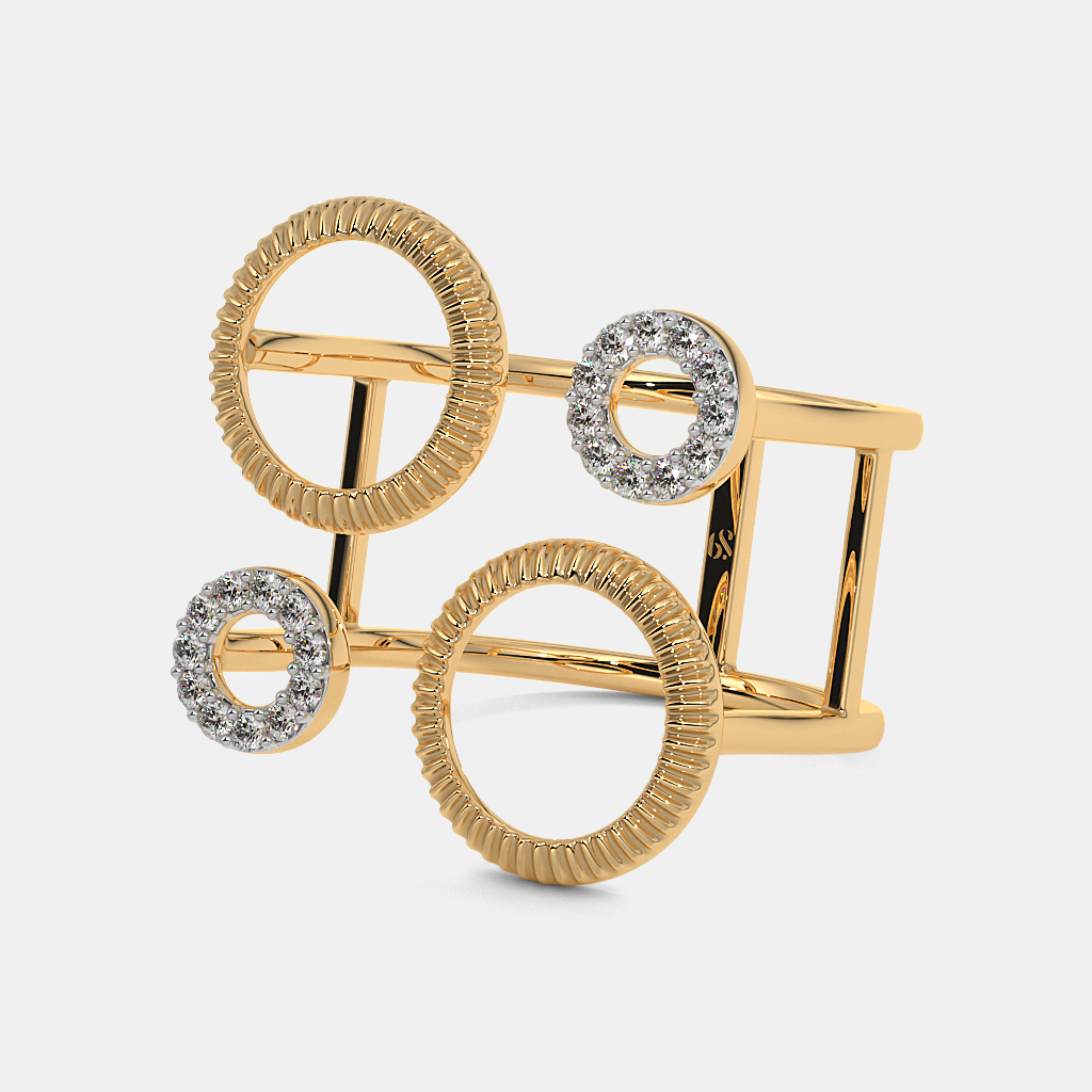 The Core Round Leaf Ring | BlueStone.com
