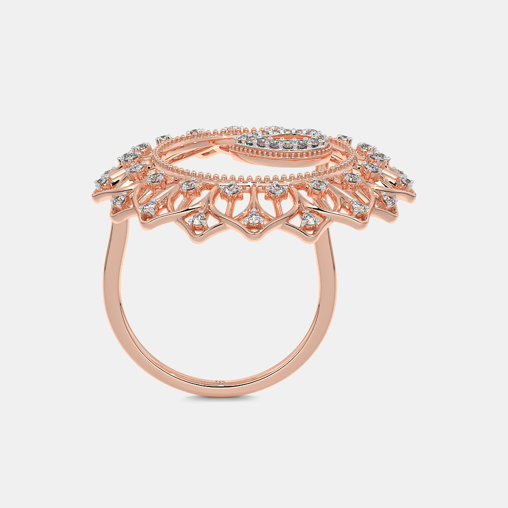 The Rose Petal Ring | BlueStone.com