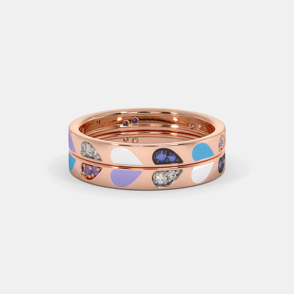 The Lovey Dovey Stackable Ring | BlueStone.com