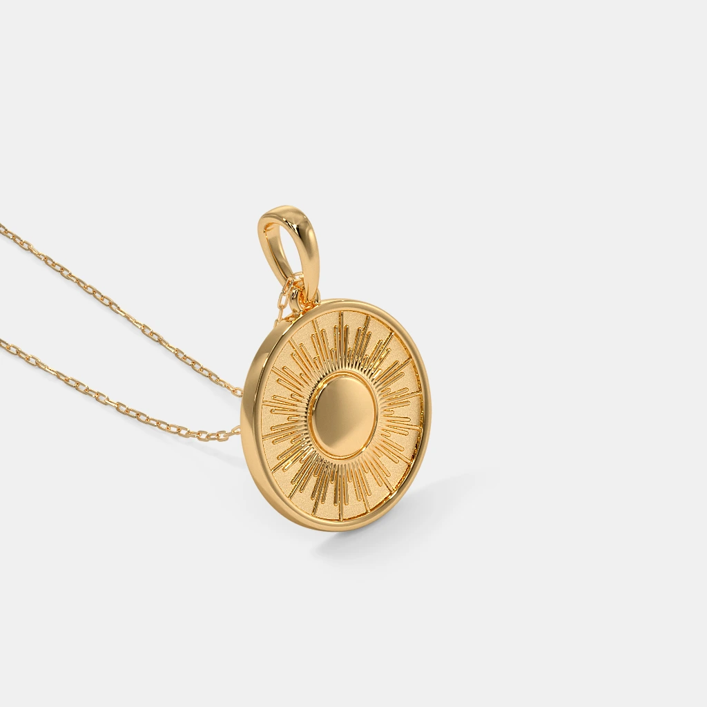 The Aurelia Sun Pendant | BlueStone.com