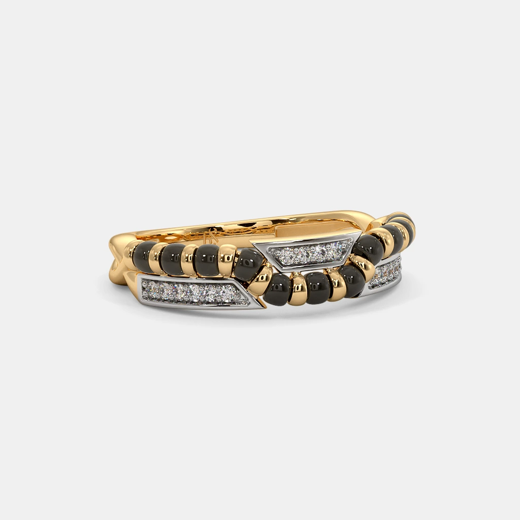 The Sanani Mangalsutra Ring | BlueStone.com