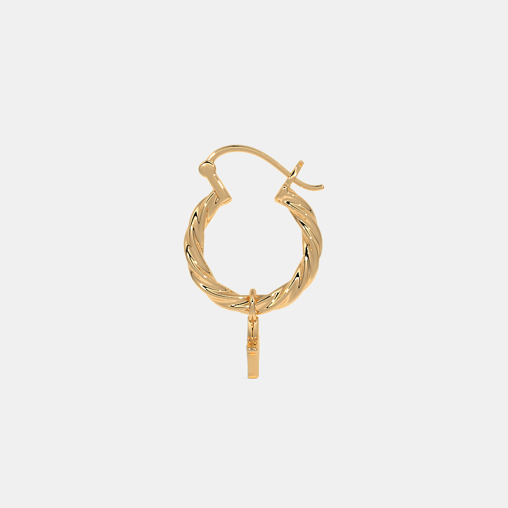 The Rashka Hoop Earrings | BlueStone.com