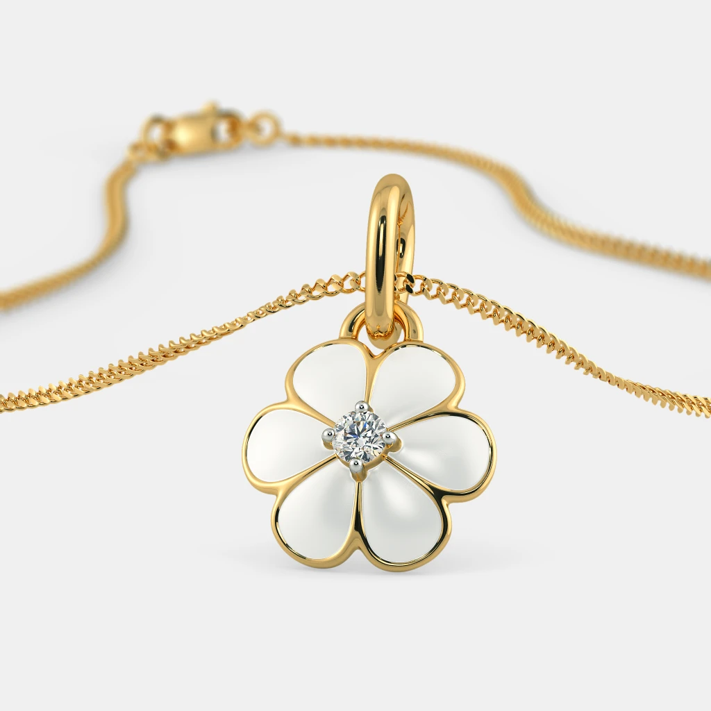 The Floral Joy Pendant For Kids | BlueStone.com