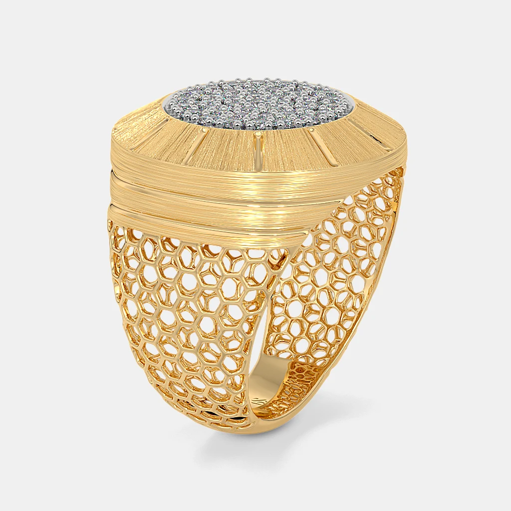 The Bulwark Statement Ring For Him | BlueStone.com