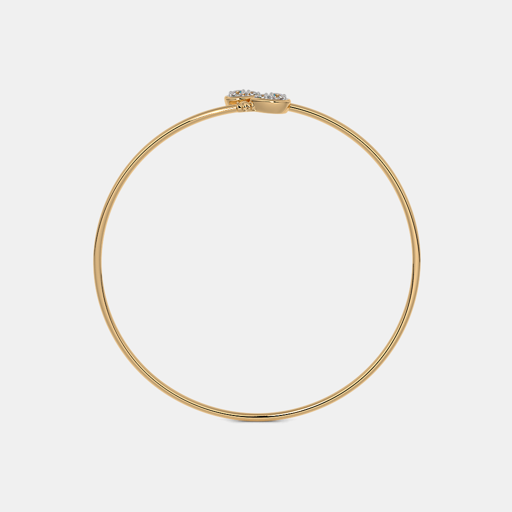 The Jeval Twister Bangle | BlueStone.com