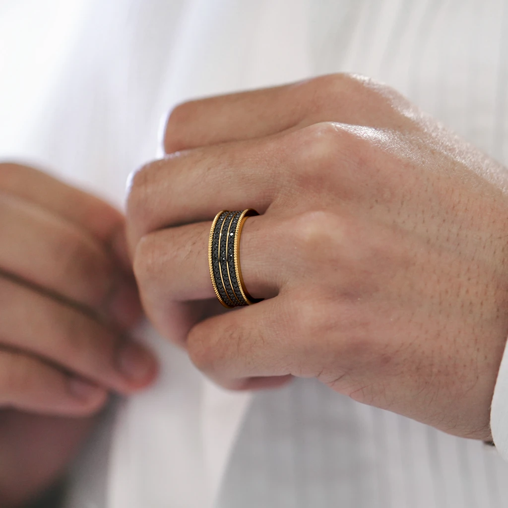 The Nioba Band Ring For Him | BlueStone.com