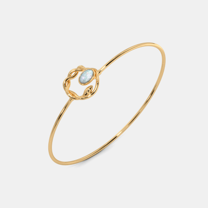 The Naga Toggle Bangle | BlueStone.com