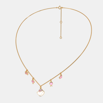 The Charmy Hello Kitty Charm Necklace | BlueStone.com