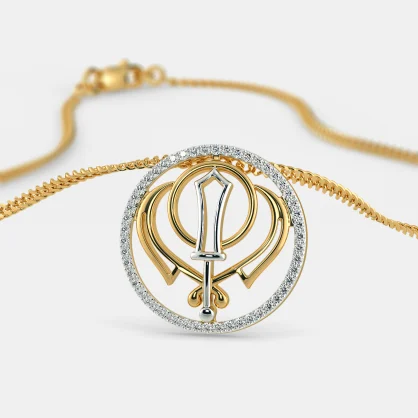 The Khanda Pendant | BlueStone.com
