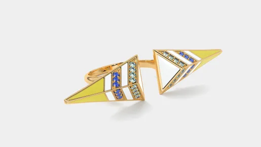 Buy Blue Gemstone Rings Designs Online | BlueStone.com - India's #1 Online Jewellery Brand