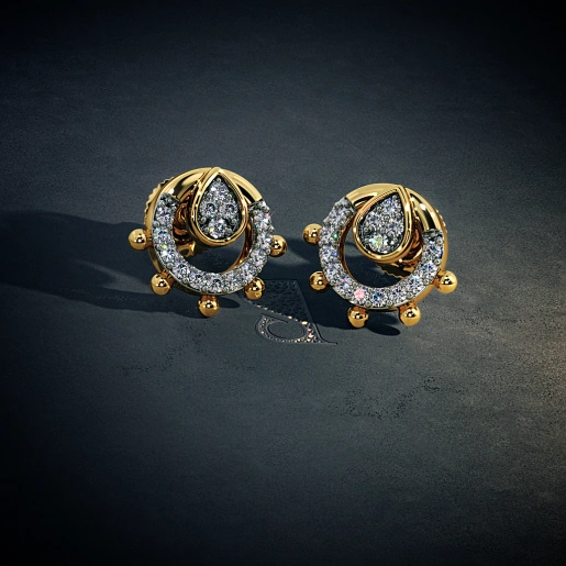 Buy 50+ Gold Wedding Earrings Online | BlueStone.com - India's #1 ...