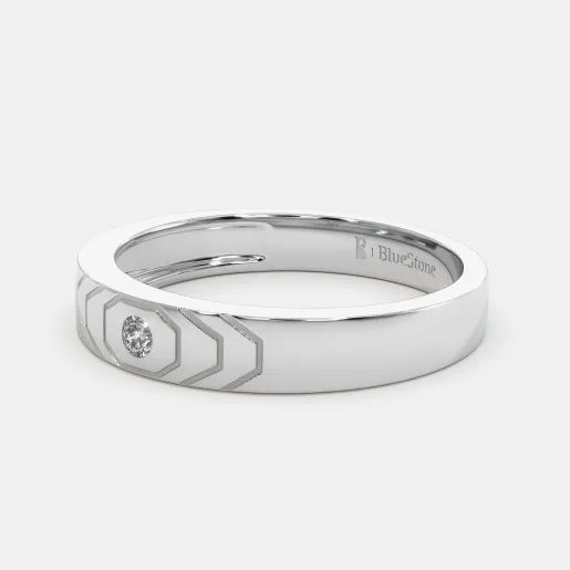 Buy 50+ Men's Platinum Jewellery Designs Online | BlueStone.com - India ...